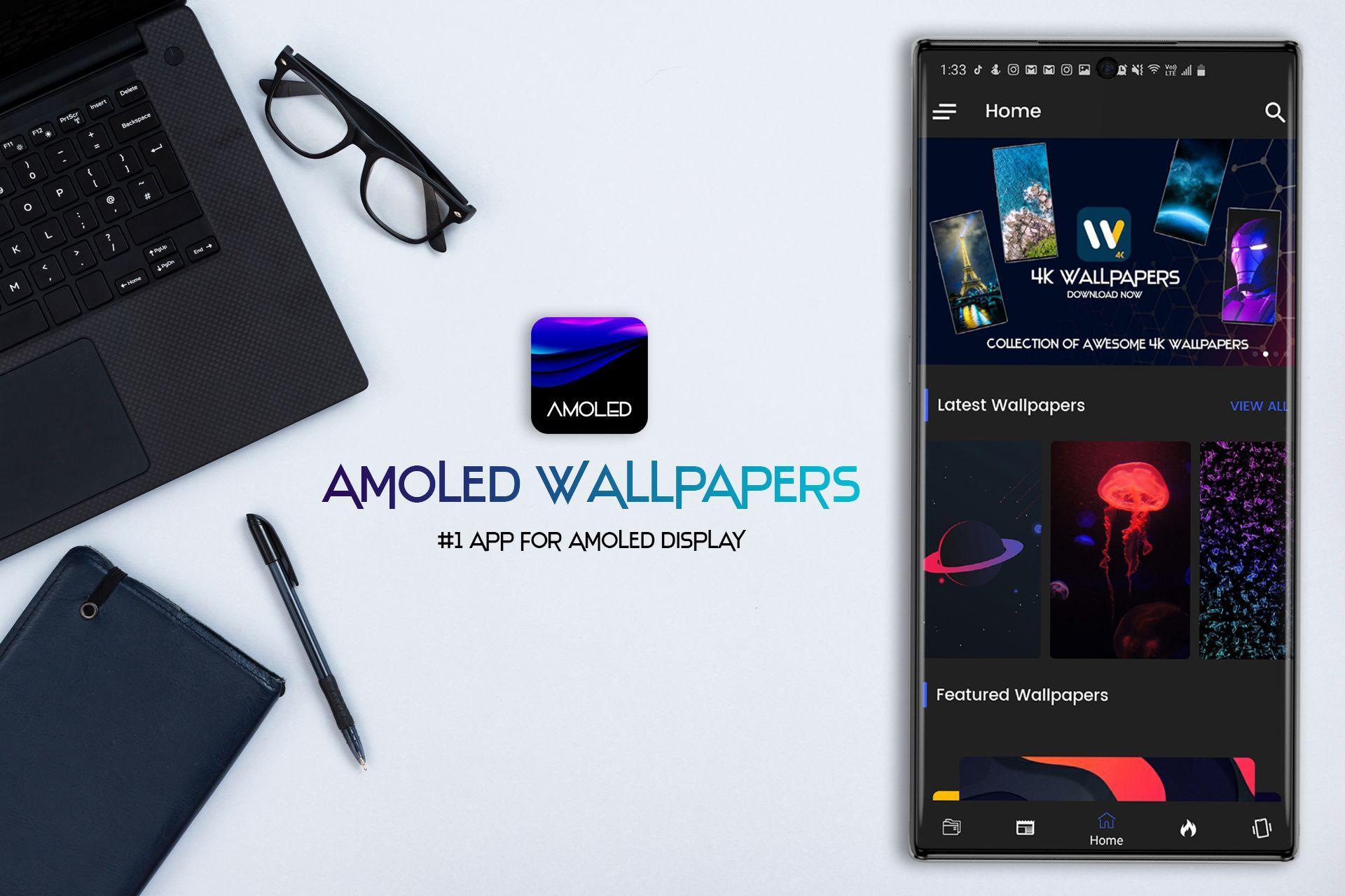 AMOLED Wallpapers 4K v5.3 Premium MOD APK | vividapk | roosphx
