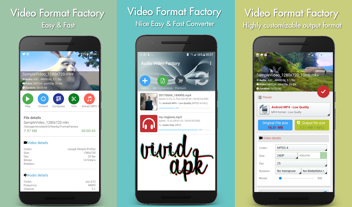 Video Format Factory v5.52 Premium APK | vividapk | roosphx