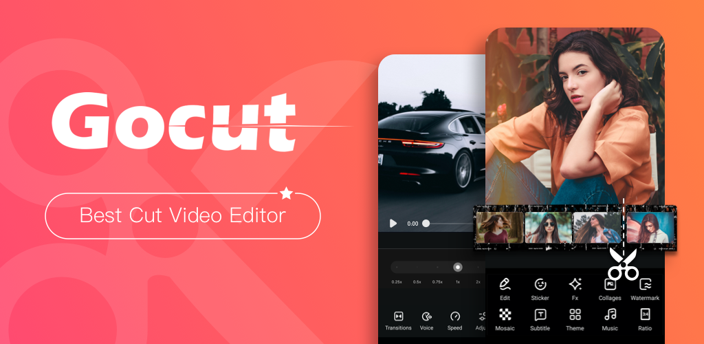 GoCut - Video Editor v2.10.1 Pro APK | vividapk | roosphx