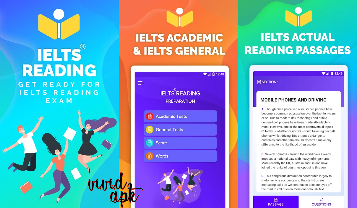IELTS Reading v1.6 Premium APK | vividapk | roosphx