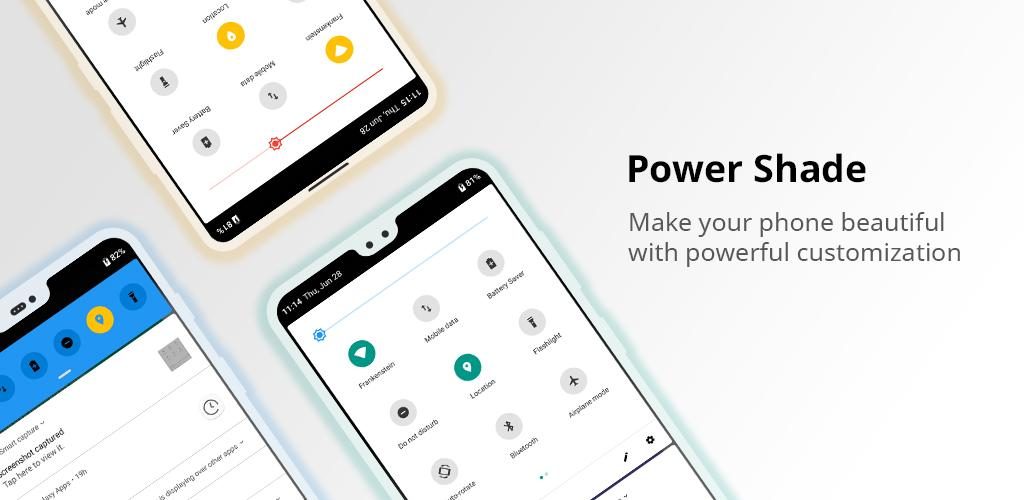 Power Shade: Bildirim Çubuğu v18.4.4.1 Pro APK | vividapk | roosphx