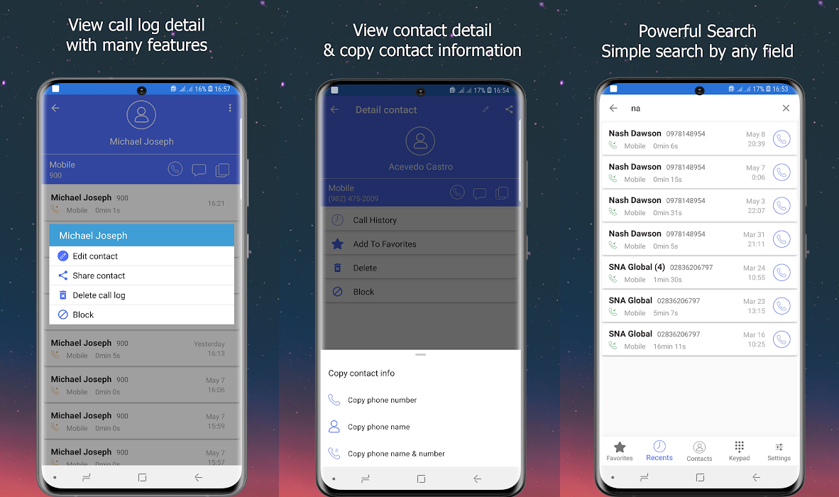 Phone Dialer - Contacts and Calls v2.4 Premium MOD APK | vividapk | roosphx