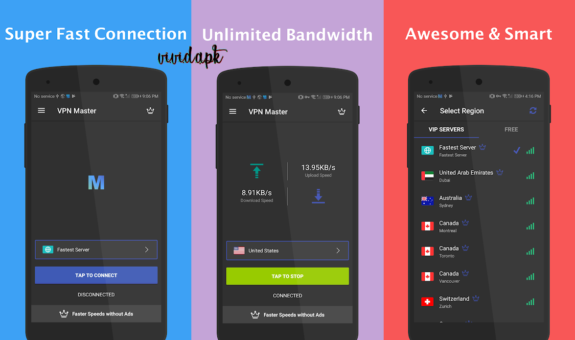 VPN Master v2.6.012 Premium APK | vividapk | roosphx