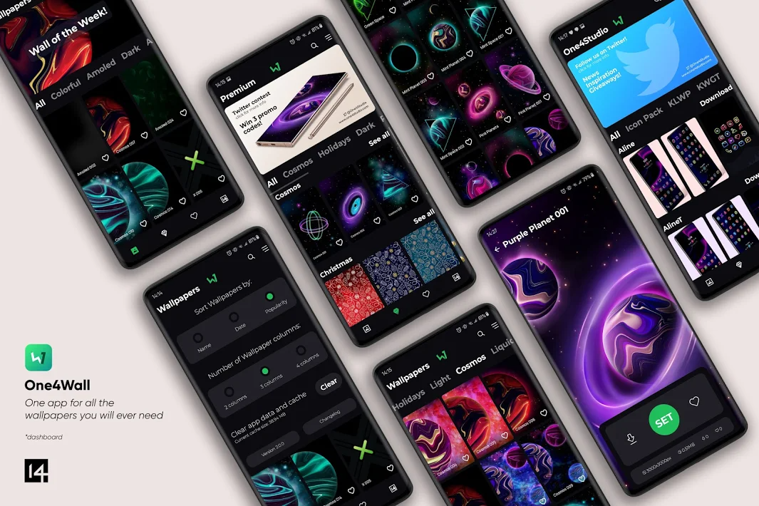 One4Wall - Unique Wallpapers v2.3 Premium APK | vividapk | roosphx